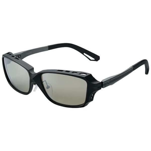 ゼクー Zeque シェイド F-2240 マットブラック×ガンメタル／トゥルービュースポーツ×シルバーミラー (偏光サングラス 偏光グラス 釣り メンズ)■FRAMECOLOR：マットブラック/ガンメタル■FRAMEMATERIAL：ナイ...