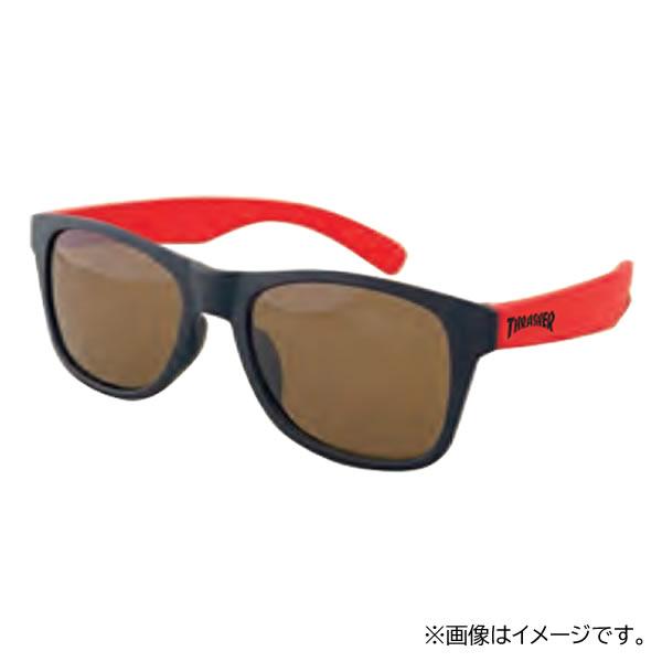 スラッシャー キッズ偏光サングラス グレイス RD/BR K013 (偏光サングラス 偏光グラス 釣り)■F,T:BLACK/RED■L:BROWN 偏光■適応身長：100〜150cm≪スラッシャー 偏光サングラス 偏光グラス 釣り≫