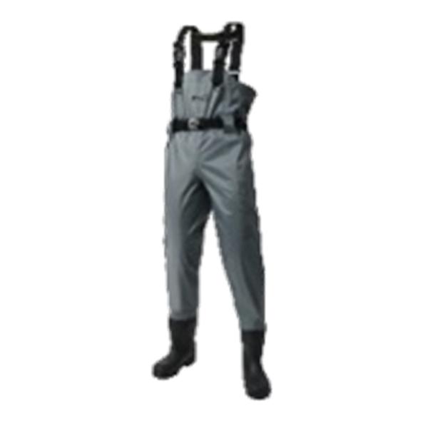 エクセル ジュニアチェストハイウェーダー70D(ラジアル) グレー OH-005R (ウェーダー ウエーダー 釣り)■素材：ナイロン70デニール■ソール：ラジアル■発売年2024年春≪エクセル ウェーダー ウエーダー 釣り≫