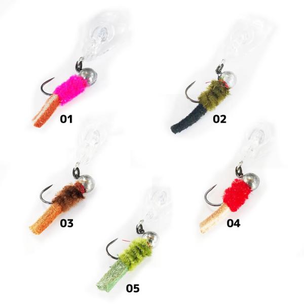 ロブルアー ピ・エール Gタイプ トラウトガム仕様 (フライフィッシング 毛針 フライ)≪ロブルアー フライフィッシング 毛針 フライ≫