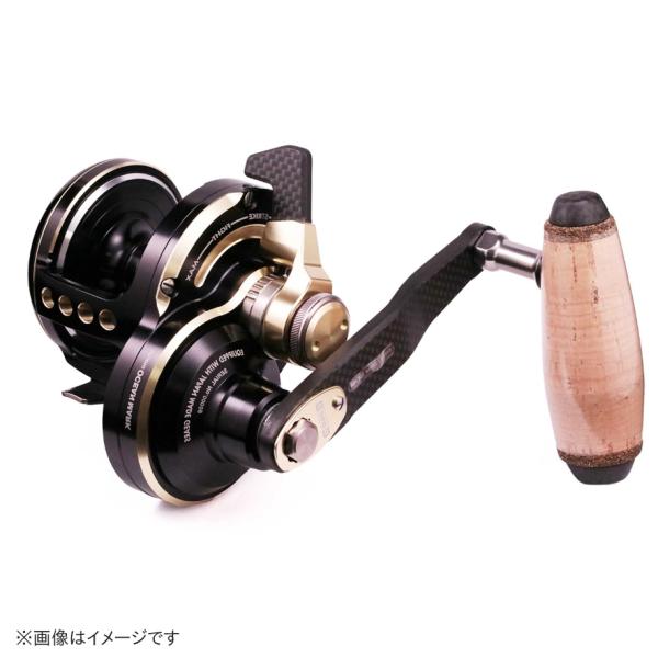 スタジオオーシャンマーク OGM BLUE HEAVEN ブルーヘブン L100Hi/L S2T-BG(24) ブラック/ゴールド 太田ガレージモデル (スロージギング・パワースロー ジギングリール 釣り)■ギヤ比：5:9:1(113cm)...