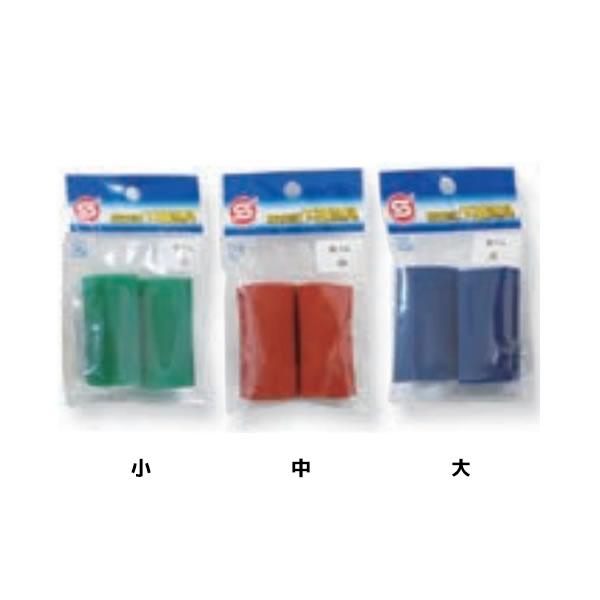 下田漁具 HP指ゴム2本入 (フィッシングツール)■入数：2■カラー：小-緑、中-茶、大-青≪下田漁具 フィッシングツール≫