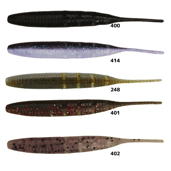 イマカツ ジャバシャッドIS+ Fエコ 3.5in (ブラックバスワーム)■Size：3.5inch class≪イマカツ ブラックバスワーム≫