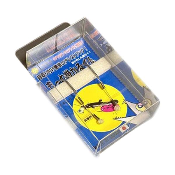 三宅商店 もっと掛かるくん mk-01 (アシストフック タチウオテンヤ 太刀魚仕掛け)■入数：１パック２本入り※内容量・パッケージ等の仕様は、予告なく変更になります。悪しからずご了承下さい。≪三宅商店 アシストフック タチウオテンヤ 太刀...
