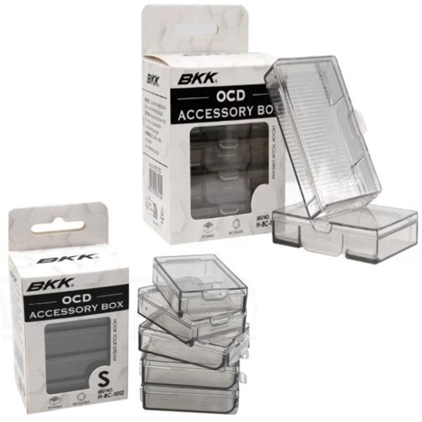 BKK OCDアクセサリーボックス (タックルボックス タックルケース 収納)■入数：5個※ラベルシール付属≪BKK タックルボックス タックルケース 収納≫