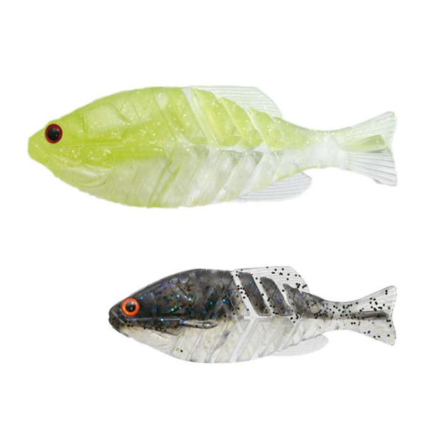 イッセイ ギルフラットJr. 80mm (ブラックバスワーム)■サイズ：80mm 8g■入数:4■推奨フック:マルチオフセット#1/0、ジャングルワッキー#1≪イッセイ ブラックバスワーム≫