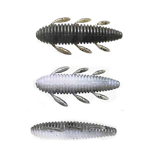 一誠 (イッセイ) 沈み蟲 2.2in #TS01 谷山オリジナルカラー 腹えびネオン (ブラックバスワーム)■入数：7匹※内容量は、予告なく変更になることがあります。≪一誠 (イッセイ) ブラックバスワーム≫