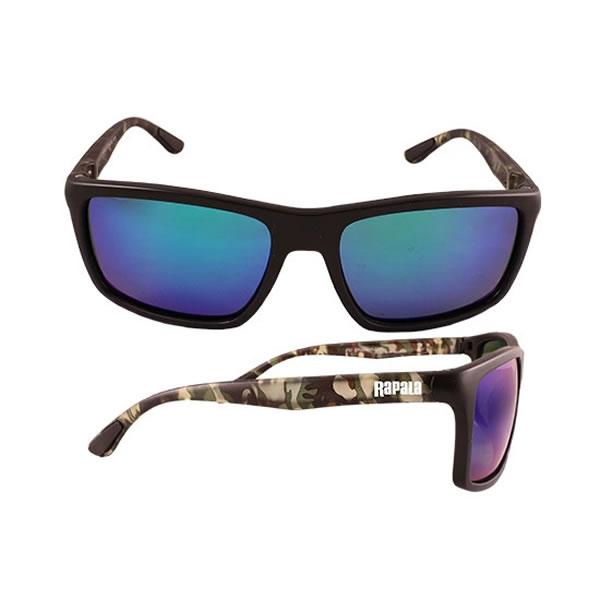 ラパラ 偏光サングラス サイトギア FCシリーズ 89GRE マットブラック+クリアグリーンカモ×グリーンリーボミラー RSG-FC89GRE (偏光サングラス 偏光グラス 釣り メンズ)■Model：RSG-FC89GRE■フレーム：マッ...