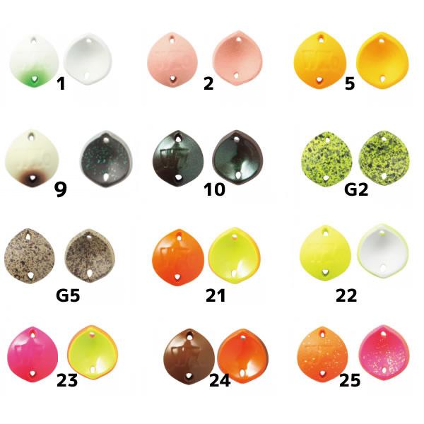 ロブルアー バベルWZゼロ 0.55g (スプーン トラウトルアー)■ボデイ長：14.3mm≪ロブルアー スプーン トラウトルアー≫