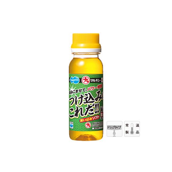 つけ込みにこれだ！ ソフト■内容量：120g■ドリップタイプ■常温製品《マルキュー エサ》●ササミやイカ、むきエビ、魚の切り身などをつけ込むだけで黄色く染められ、アピール力と集魚力を高めることができる染色液。エサのやわらかさはそのままに、食...
