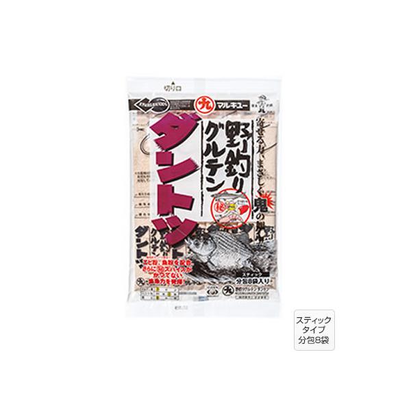 マルキュー 野釣りグルテン ダントツ 2288 (釣りエサ)■内容量：18g×8≪マルキュー 釣りエサ≫