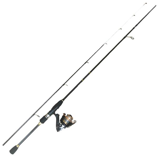 プロトラスト アジングゲームセット 622 (ロッドセット)■ロッド：6.2FT■リールナイロンライン1号-100ｍ付■並継≪プロトラスト ロッドセット≫