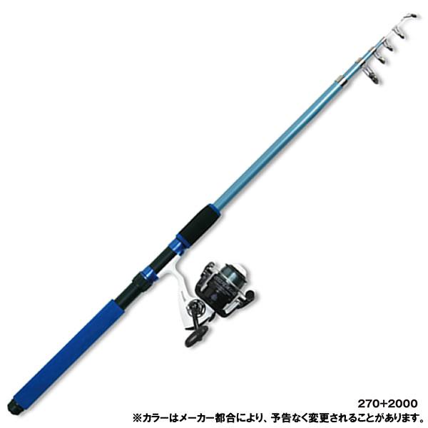 大阪漁具 OGK 超ワンタッチサビキ+チョイ投ゲセット 270+2000 (ロッドセット)■商品コード：OG20827■規格：270+2000■標準全長(m)：2.7■仕舞寸法(cm)：75■継数(本)：5■自重(g)竿のみ：165■先径(...