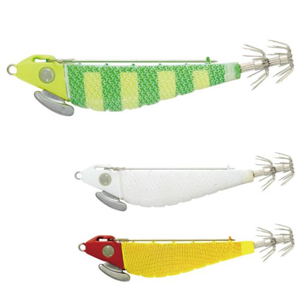 ハリミツ 墨族 オンブ ONBU 2.75号 VE-1 (エギング エギ)■規格：ノーマル■サイズ：2.75号■重さ：14g■沈下速度：4秒/m≪ハリミツ エギング エギ≫