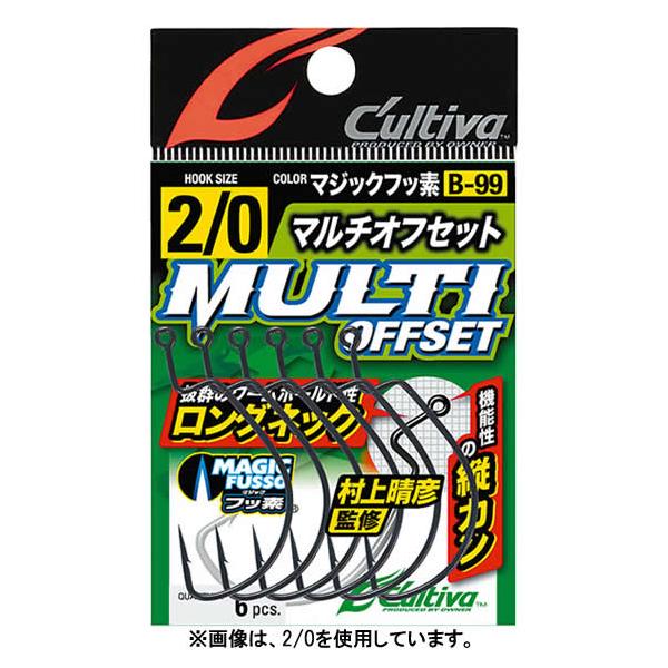 オーナー マルチオフセットフック B-99 (ワームフック)≪オーナー ワームフック≫