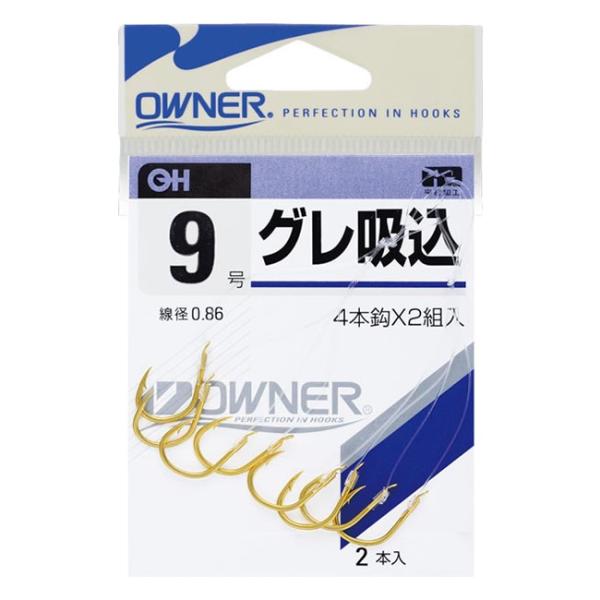 オーナー グレ吸込 K‐163 (吸込み仕掛け)≪オーナー 吸込み仕掛け≫