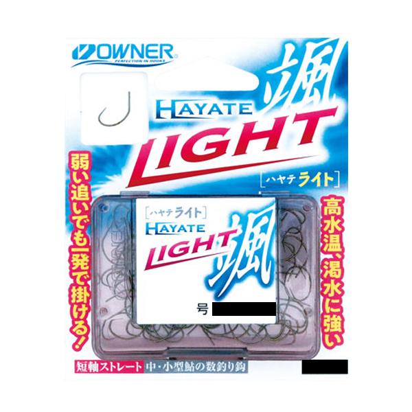 オーナー 颯ライト 16491 (鮎針)※内容量は、予告なく変更になります。また、新旧入数が混在しての販売となる場合もあります。≪オーナー 鮎針≫