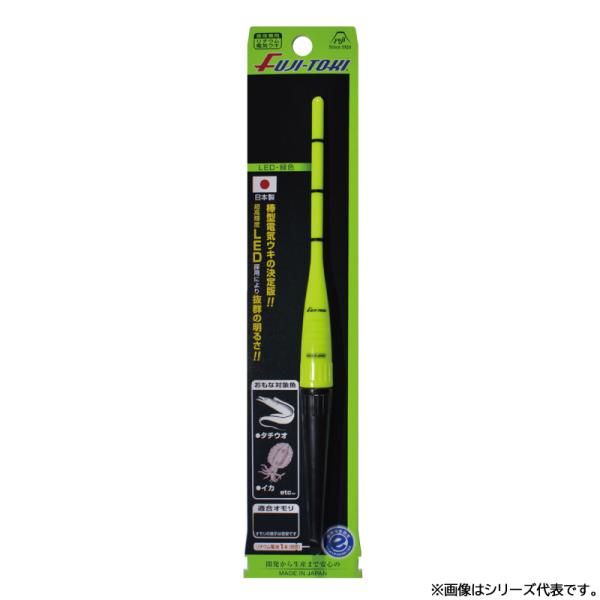 冨士灯器 超高輝度電気ウキ FF-14ILG 3号 (電気ウキ)■商品名：FF-14ILG■高さ×最大径：283×Φ17■適合オモリ：3号■本体質量(g)：11.75■使用電池：リチウム電池FB-03またはＢＲ435(別売)■電池寿命：約1...