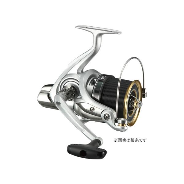 ダイワ 17 ファインサーフ35 太糸■巻取り長さ（cm/ハンドル1回転）：87■ギヤー比：4.1■自重(g)：600■実用耐力(kg)：8■標準巻糸量ナイロン（lb-m）：3-200■標準巻糸量PE（号-m）：1.5-250、2-200■...