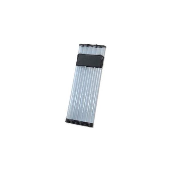 イカヅノ投入器 6本 ブルー■自重(g)：約1550■外形寸法(収納時寸法/cm)：100×35×9(100×23×14)■付属品：イカヅノマット、ステッカー(2枚)、ヒモ2m●ポリカーボネイト採用で、軽量化を実現●透明なのでツノの配色確認...