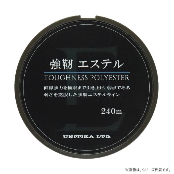 ユニチカ 強靭エステル ナチュラルクリアー 240m (トラウトライン 釣り糸)■号数(lb)：0.25(1.5)・0.3(1.8)・0.35(2)・0.4(2.2)■直径m/m(lb)：0.088(1.5)・0.094(1.8)・0.10...