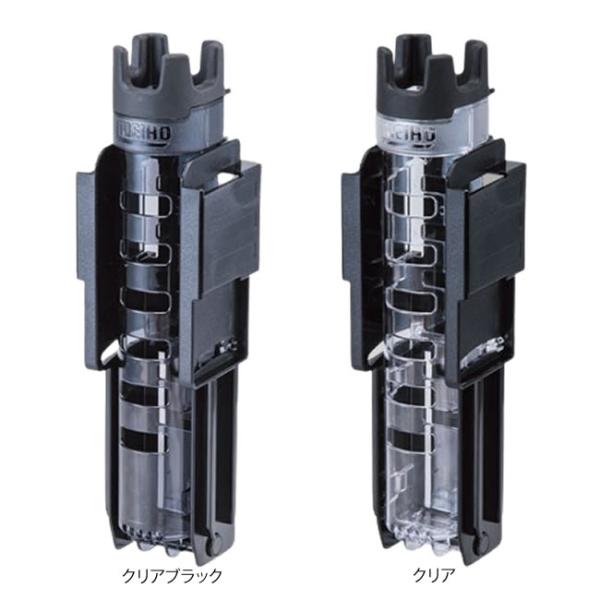 メイホウ ロッドスタンド BM-245スライド (ロッドスタンド)■サイズ：74×63×273mm■素材/スタンド本体、アタッチメント：ポリカーボネート樹脂、キャップ：エラストマ―樹脂■装着可能商品：バケットマウスシリーズ、ランガンBOXシ...