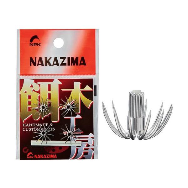 ナカジマ エギ用オーバルフック (イカ釣り針)■入数：4個≪ナカジマ イカ釣り針≫