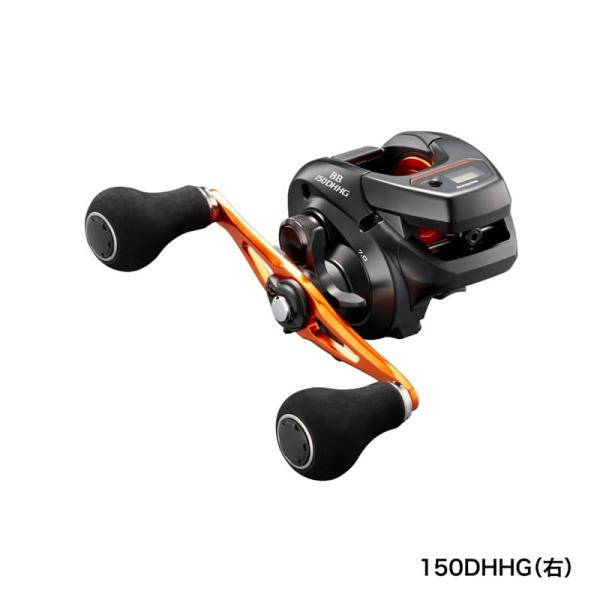 シマノ 21 バルケッタBB 150DH-HG (右ハンドル 両軸リール)■ギア比：7■最大ドラグ力(Kg)：5■自重(g)：220■スプール径(mm)/幅(mm)：32/22■糸巻量ナイロン(号-m)：3-140/4-100■糸巻量PE(...