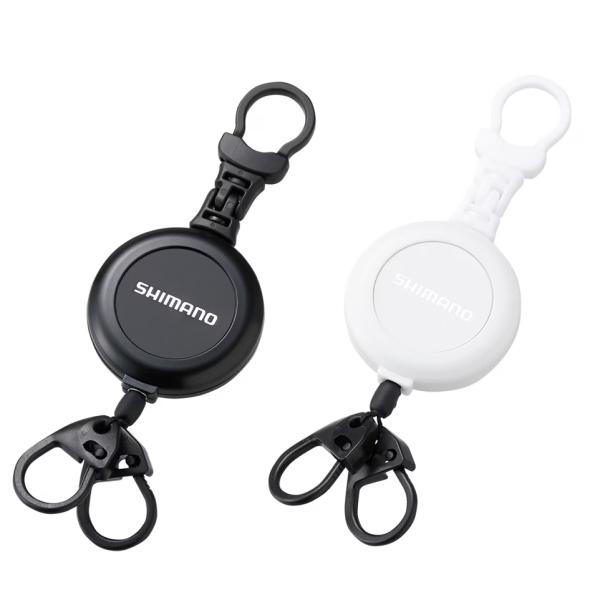 シマノ フックリールCR オールカラー PI-041R (ピンオンリール)■最長時：約65cm■共通素材／本体：ポリカーボネイト≪シマノ 釣り小物≫