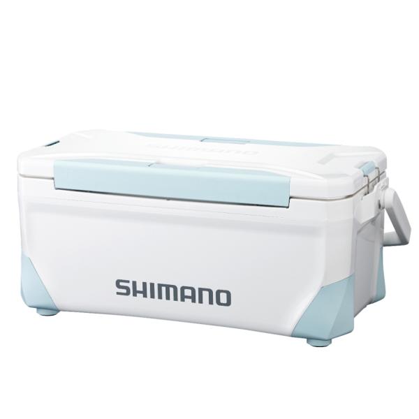 シマノ スペーザ ライト 35L Wインショアブルー NS-435Y (クーラーボックス 釣り 中型)■品番：NS-435Y■カラー：Wインショアブルー■容量(L)：35■外寸(mm)：766×347×320■内寸(mm)：592×252×...