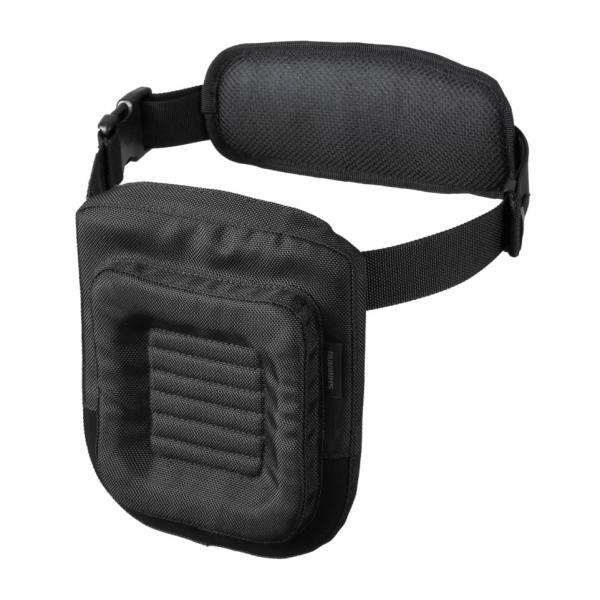 シマノ ファイティングパッド BE-202X (フィッシングベルト)■カラー：ブラック■サイズ：FREE※ウエスト回り120cmまで■ベルトの素材：ナイロン≪シマノ フィッシングベルト≫