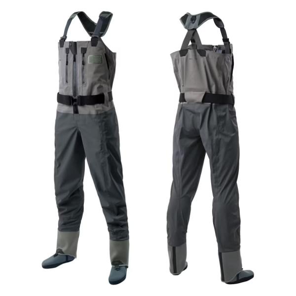シマノ DSストレッチウェーダーPRO Z ソックス ダークグレー FF-062Y (透湿防水ウェーダー ウエーダー 釣り)■品番：FF-062Y■カラー：ダークグレー■サイズ(履き口(cm)/股上(cm)/股下(cm))：S(50/61....