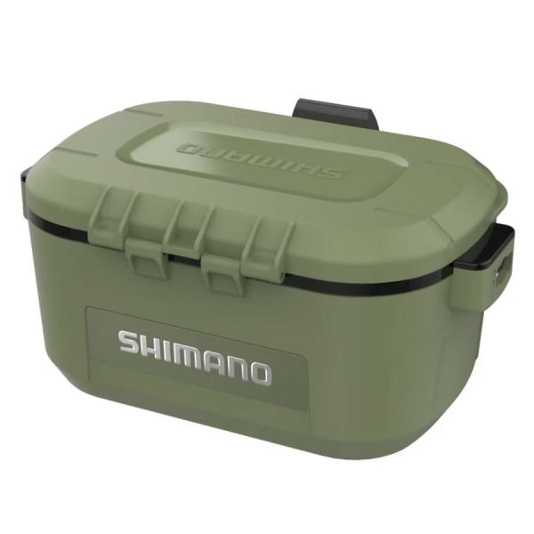 シマノ サーモベイト ステン カーキ CS-131Y (エサ箱 エサバッカン)■品番：CS-131Y■カラー：カーキ■外寸(cm)：12×7.6×15≪シマノ エサ箱 エサバッカン≫