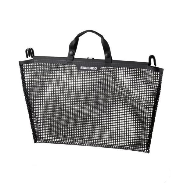 シマノ フィッシュバッカン メッシュインナー ブラック M BK-123Y (活かしバッカン)■重量(kg)：0.3■本体寸(cm)：12×39×26.5※バッグの寸法は目安です。≪シマノ 活かしバッカン≫