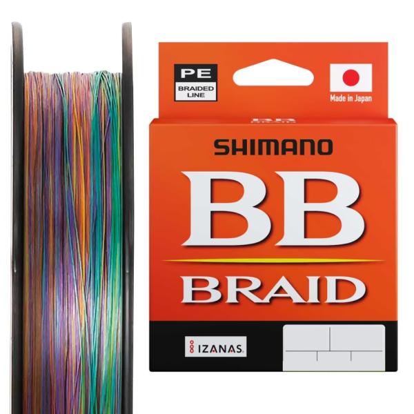 シマノ BBブレイド マルチ5色カラー 200m LD-M64Y (ソルトライン PEライン 釣り糸)※画像はシリーズ代表です。≪シマノ ソルトライン PEライン 釣り糸≫