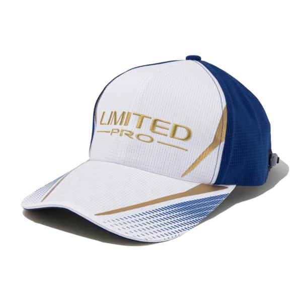 シマノ リミテッドプロULクールキャップ ブルー CA-180Z (フィッシングキャップ 帽子 釣り)■サイズ：M：58.5cm・L：61.5cm■素材：ポリエステル100%≪シマノ フィッシングキャップ 帽子 釣り≫