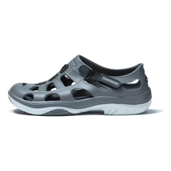 シマノ イヴェアーマリンフィッシングシューズ グレー×ホワイト FS-091I (フィッシングシューズ 釣り)≪シマノ フィッシングシューズ 釣り≫