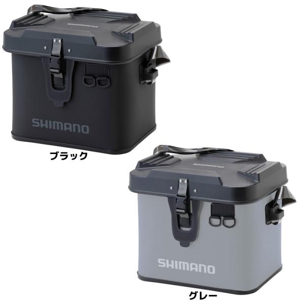 シマノ タックルボートバッグ(ハードタイプ) 22L BK-001T (EVAバッグ)■外寸(cm)：38×30×32■インナーケース(cm)：36×27×8■発売年：2021年9月■素材：EVA≪シマノ EVAバッグ≫
