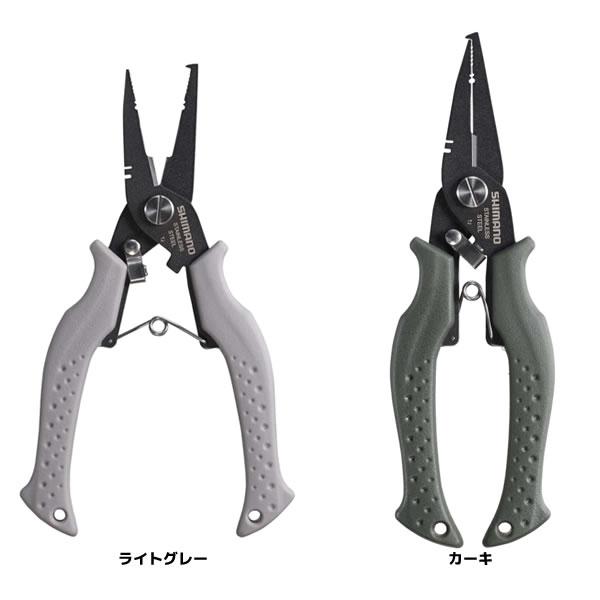 シマノ アドバンスドプライヤーRH タイプF CT-541P (フィッシングプライヤー)■素材：ブレード：ステンレス■対応リング(#)：#1~#5■全長(mm)：158≪シマノ フィッシングプライヤー≫