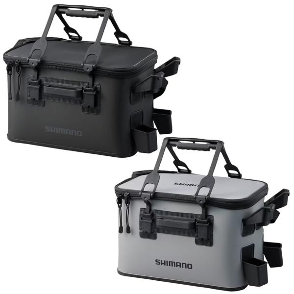 シマノ ロッドレストタックルバッグ(レスト2/ハードタイプ) 27L BK-021W (フィッシングバッグ)■サイズ：27L■重量(kg)：2■本体寸：27.5×43×27.5cm≪シマノ フィッシングバッグ≫