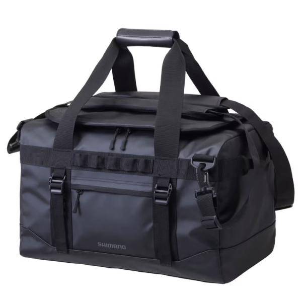シマノ アングラーズダッフル ブラック M BA-102W (フィッシングバッグ)■本体サイズ：28×44×27cm■重量(kg)：1.3■収納目安：33L≪シマノ フィッシングバッグ≫