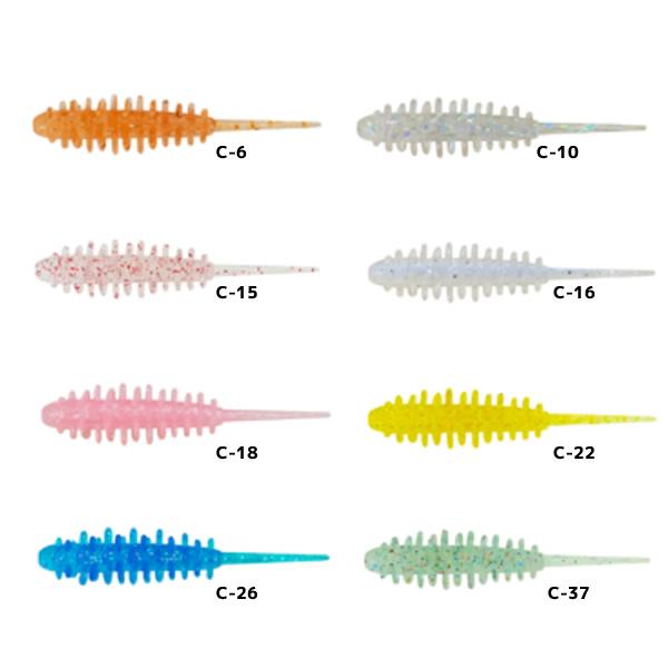 ティクト アジボッコ 1.5in (ソルトワーム)■サイズ：1.5in■入数：8本※内容量は、予告なく変更になることがあります。≪ティクト ソルトワーム≫