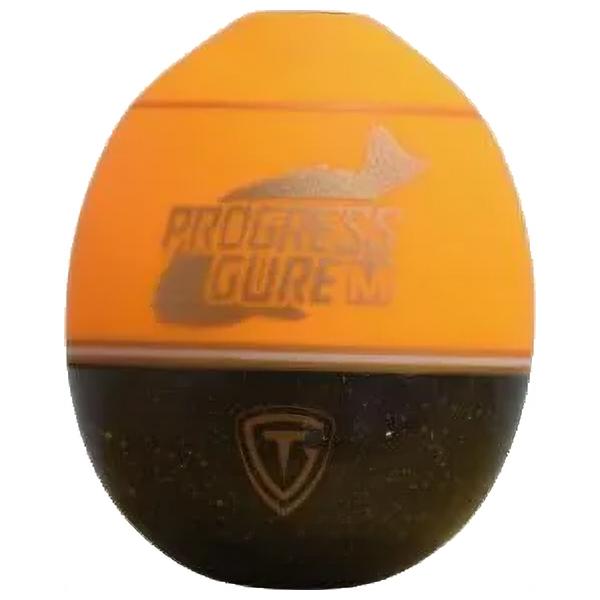 釣研 プログレス グレ M ピュアオレンジ (フカセ釣り ウキ 磯釣り)■浮力(重量(g))：02(10.9)・01(10.8)・0号(10.8)・G7(10.7)■穴径／最大外径×全長(mm)：φ1.7-2.0-1.7／25×31≪釣研 ...