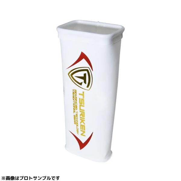 釣研 シャクホルダー ホワイト TS241 (撒き餌杓)■サイズ：70×90×230(mm)≪釣研 撒き餌杓≫