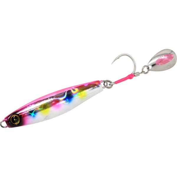 ハヤブサ ジャックアイ サワラスピン2 30g #7 ケイムラピンクキャンディ FS445 (メタルジグ ジギング)※画像はシリーズ代表の商品を使用しております。悪しからずご了承下さい。※ホログラムの仕様は、製造時期により異なる場合がありま...