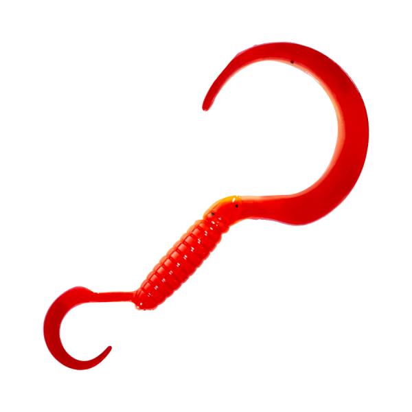 バレーヒル ワーム球 トレーラータイプ1 #03 レッド／オレンジ (ソルトワーム 海釣り)■入り数：5本※内容量・パッケージ等の仕様は、予告なく変更になります。悪しからずご了承下さい。≪バレーヒル ソルトワーム 海釣り≫