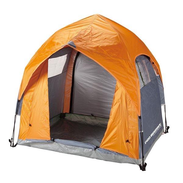 ワンタッチヘラテント LEA001■サイズ：D1100×W1400×H1450mm●生活防水1500mm仕様。●らくらくセッティングのワンタッチ方式。