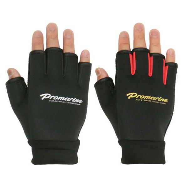 浜田商会 ネオライトグローブ(5本指出し) PWB2561 (フィッシンググローブ 防寒手袋 釣り)■品番：PWB2561■サイズ：フリー■カラー：ブラック・ブラックレッド※カラーはお選びいただけません。≪浜田商会 フィッシンググローブ 防...