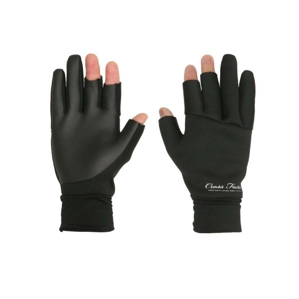 浜田商会 ネオフィットグローブ(3本指出し) CWB2569 (フィッシンググローブ 防寒手袋 釣り)■品番：CWB2569■サイズ：フリー■カラー：ブラック≪浜田商会 フィッシンググローブ 防寒手袋 釣り≫