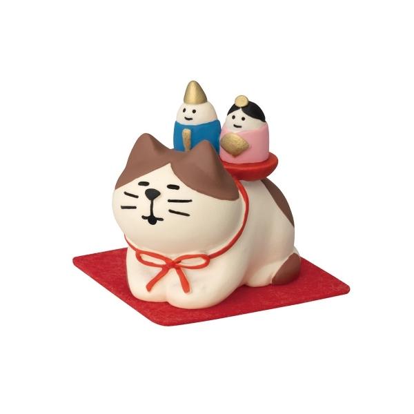 concombreぽかぽかひなたのおひなさま。うららかな日差しに誘われて、おひなさまたちはお外へお散歩に。野に咲くお花、小鳥のさえずり・・・なんて気持ちいいのでしょう！今年は野原でひなまつり、となりました。ミニチュアマスコットのひだまり猫 ...